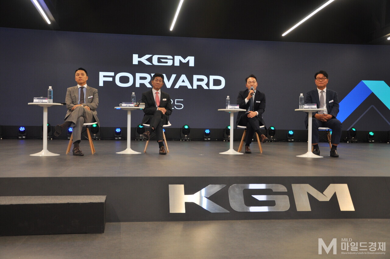 [현장] KGM, 평택 ‘KGM FORWARD 2025’ 개최 “중장기 로드맵 발표”