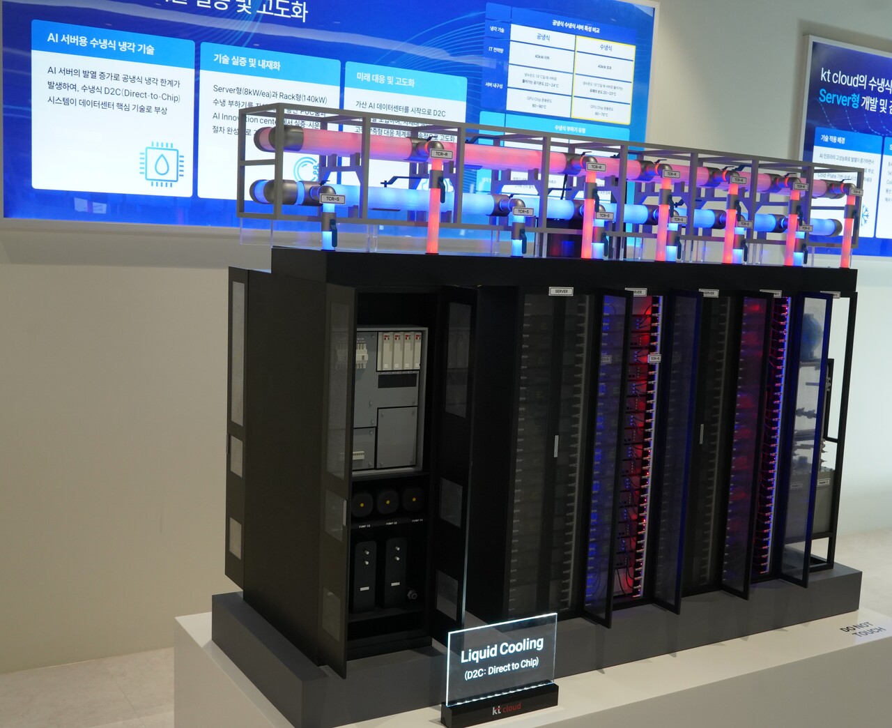 kt cloud, 국내 유일 ‘AI Innovation Center’ 공개 “미래형 AI 데이터센터 기술 실증 허브 구축”