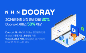 NHN두레이, ‘Dooray! AI’ 발판 삼아 공공·금융권 고객사 확대 박차 가한다