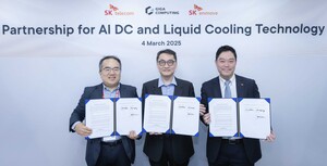 SKT, AI 데이터센터 차세대 액체 냉각 기술 개발 파트너십 체결