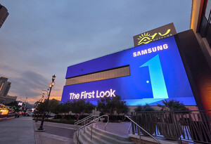 [포토] 삼성전자, CES 2026 기념 옥외광고 게재